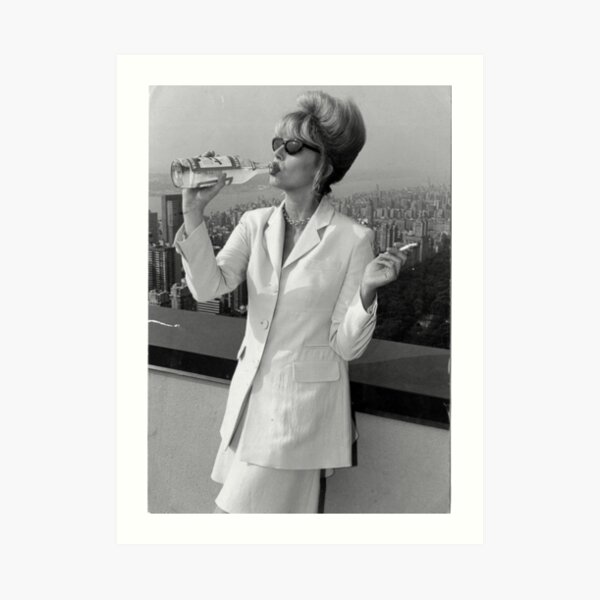 "Patsy Stone Black and White" Art Print by SpookyPieGuy | Redbubble