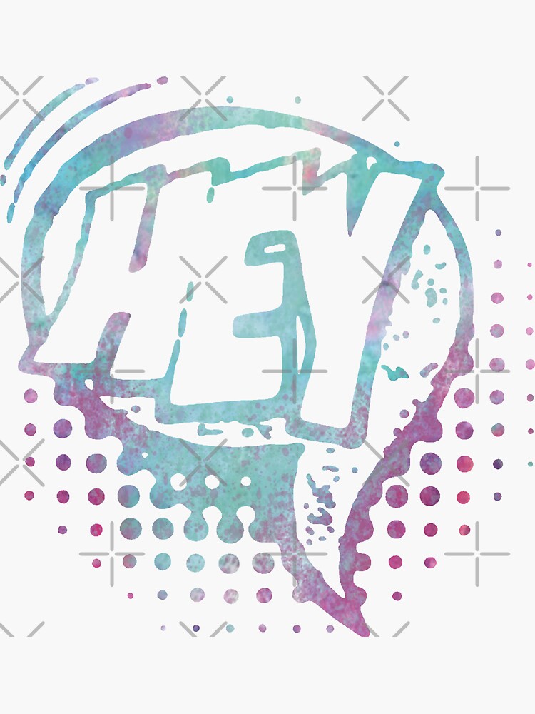 "Speech bubble HEY" Sticker for Sale by Seehas-Design | Redbubble