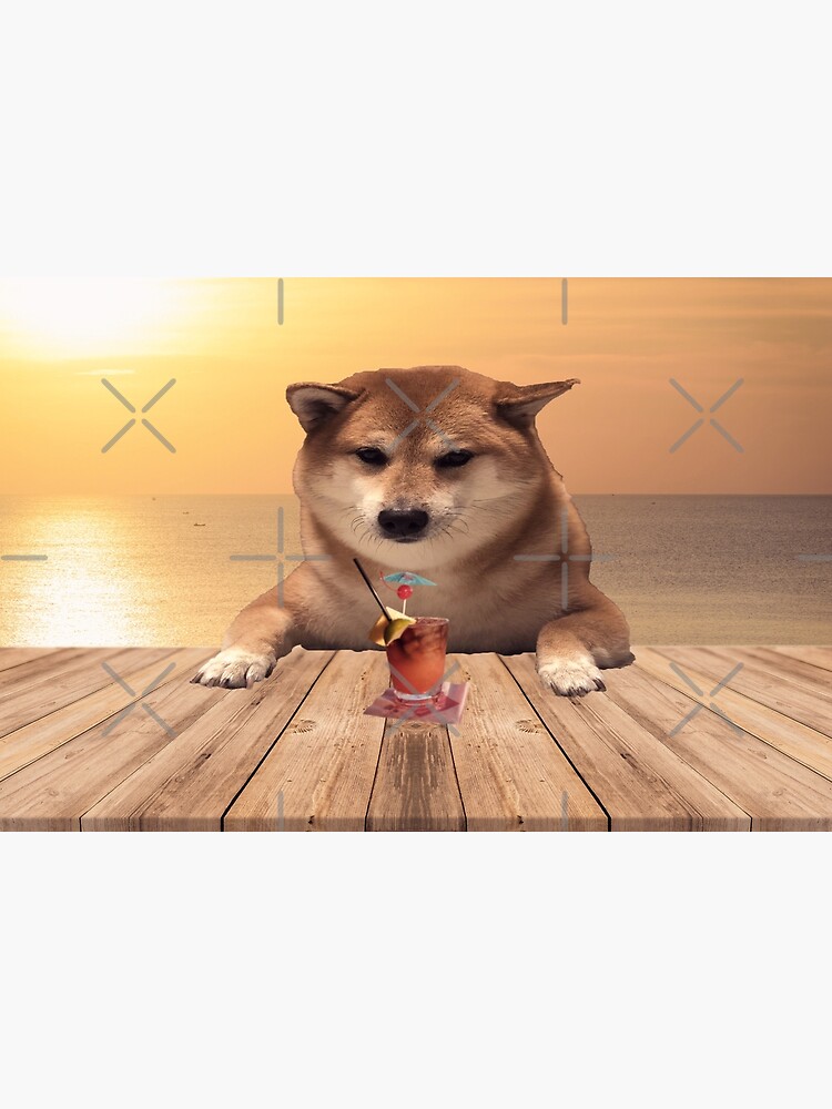 Póster «Cheems en las vacaciones» de nikolaj1301 | Redbubble