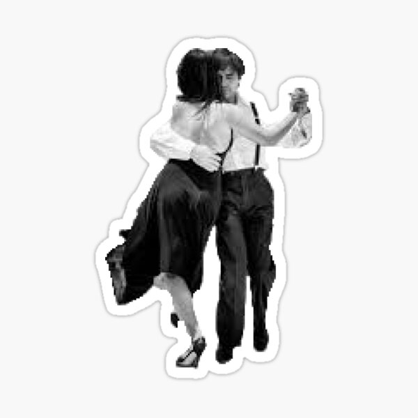 "TANGO !" Sticker for Sale by Rh0- | Redbubble