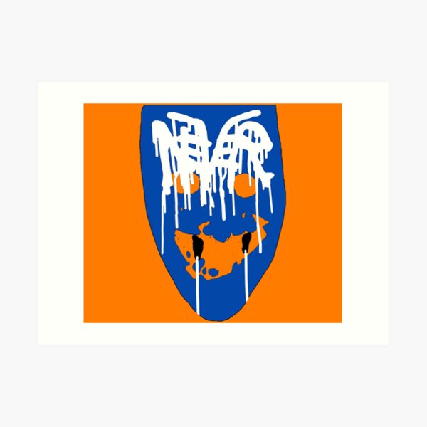 "Bladee Drain Gang NeVeR Shield Gang logo" Art Print by 3stars9 | Redbubble