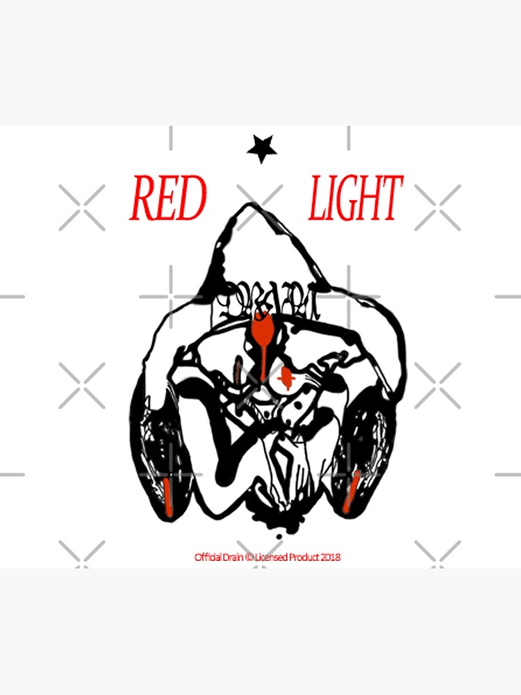 "Bladee Drain Gang Red Light Character T-shirt logo" Art Print by ...