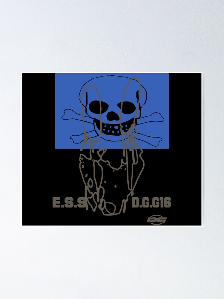 "Bladee Drain Gang Eversince Hoodie Back Design Logo" Poster by 3stars9 ...