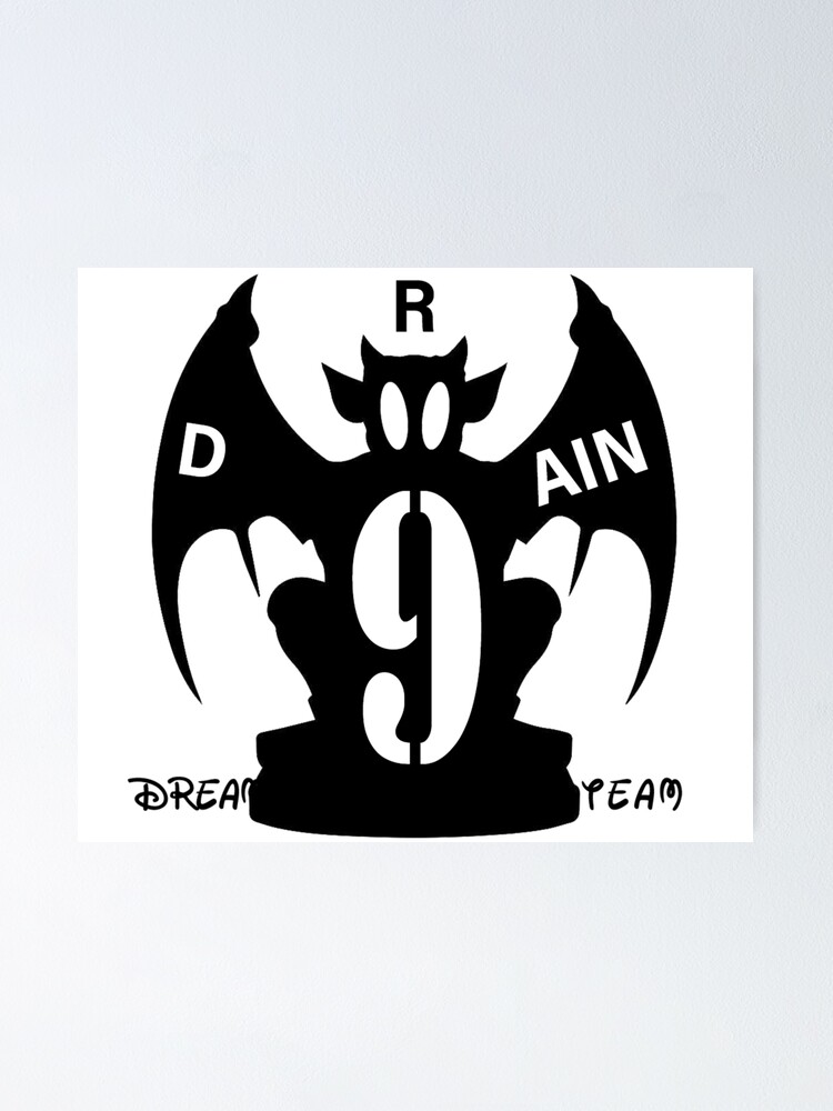 "Bladee Drain Gang DRAIN DREAM TEAM merch" Poster by 3stars9 | Redbubble