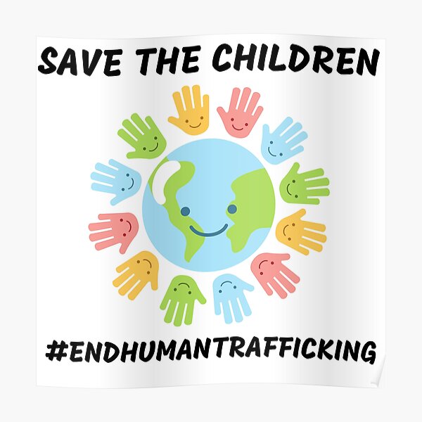 "Save the Children." Poster for Sale by Aissa6900 | Redbubble