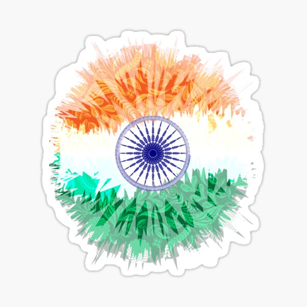 "India Flag" Sticker for Sale by famenxt | Redbubble