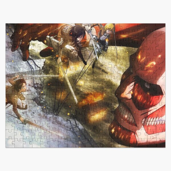Attack On Titan Jigsaw Puzzles | Redbubble
