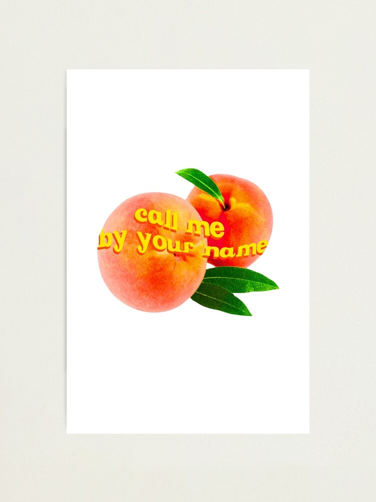 "call me by your name peach , TIMOTHEE CHALAMET ARMIE HAMMER ...