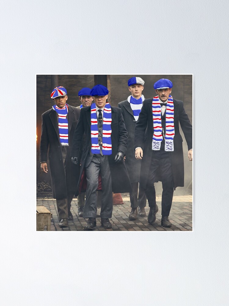 "Glasgow Rangers FC fans" Poster by grantspics | Redbubble