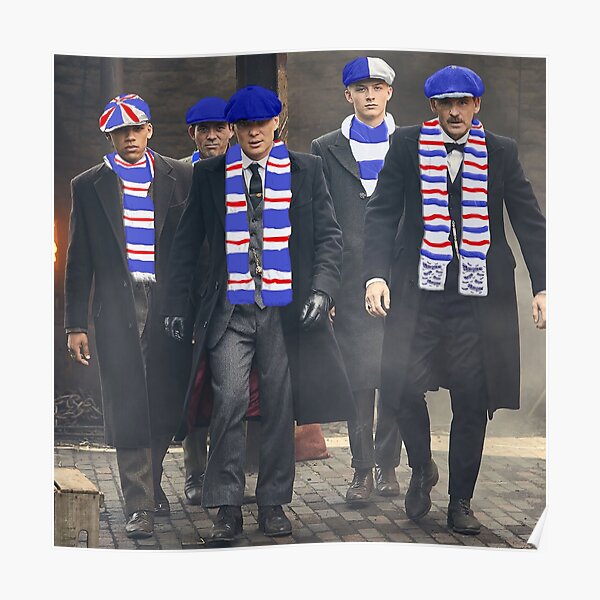 "Glasgow Rangers FC fans" Poster by grantspics | Redbubble