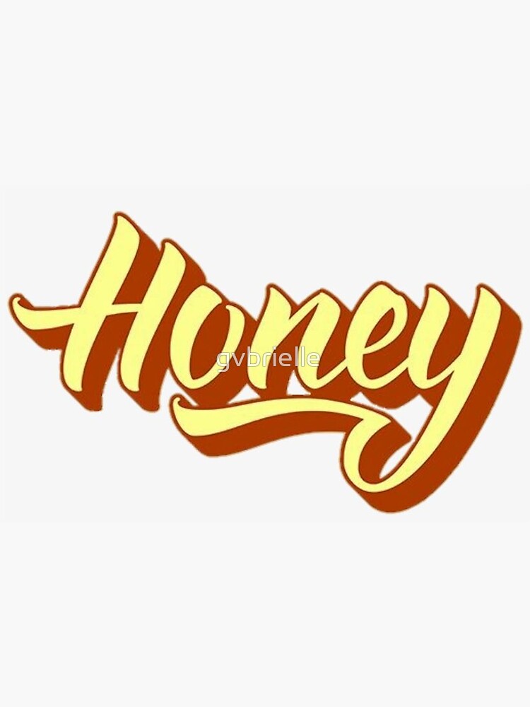 "honey sticker" Sticker by gvbrielle | Redbubble