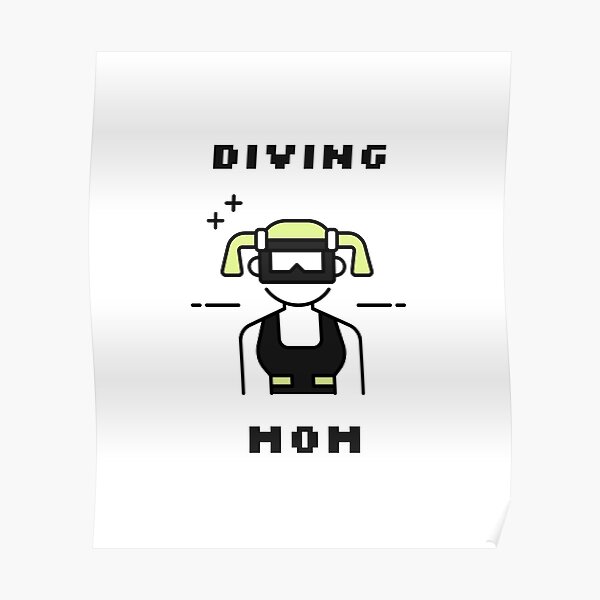 "Scuba Diving Mom" Poster for Sale by benarik | Redbubble