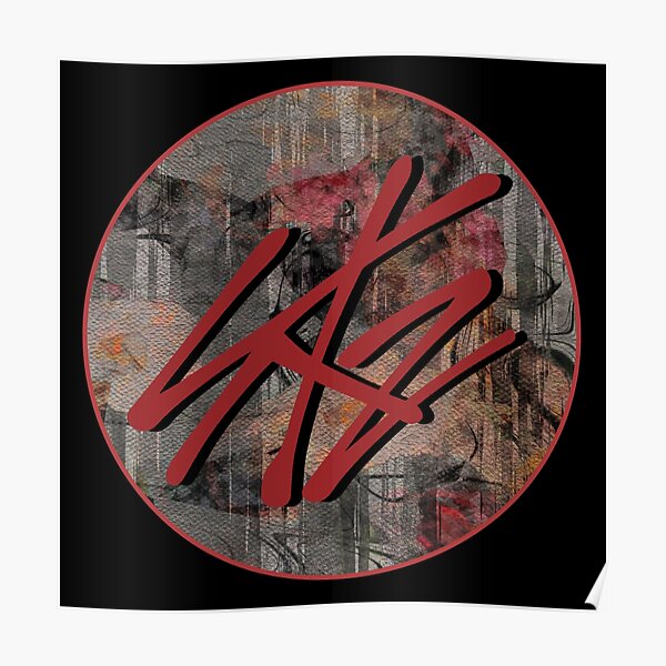 Poster « STRAY KIDS SKZ Logo Symbole Signature Écriture Graffiti », par ...