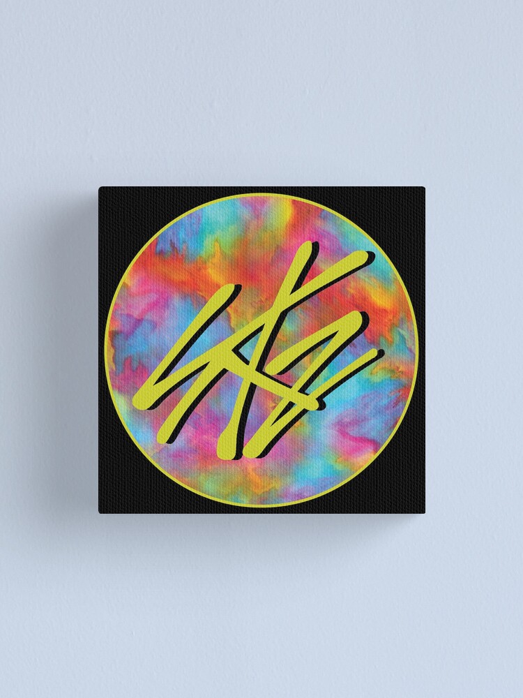"STRAY KIDS SKZ Logo Symbol Signature Graffiti Writing" Canvas Print by ...