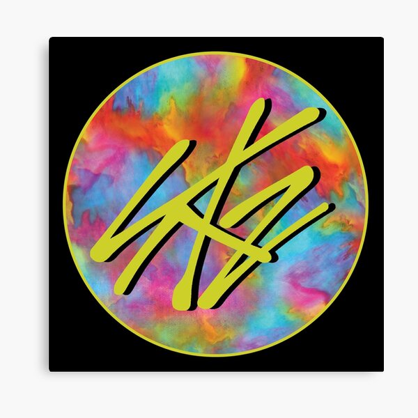 "STRAY KIDS SKZ Logo Symbol Signature Graffiti Writing" Canvas Print by ...