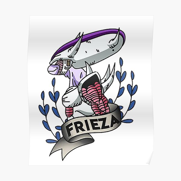 "frieza" Poster for Sale by maraxmond | Redbubble