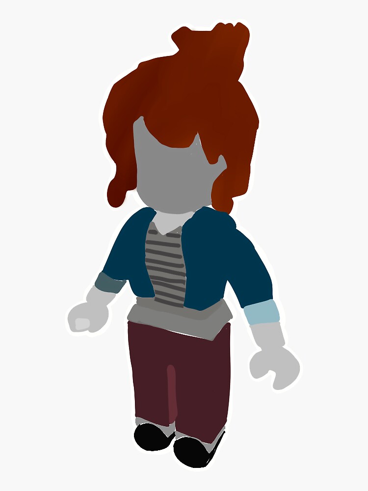 "Roblox Bacon" Sticker for Sale by dustinsdesigns | Redbubble