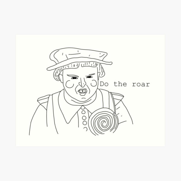 "Do the roar (Shrek)" Art Print by BaileyDavisArt | Redbubble