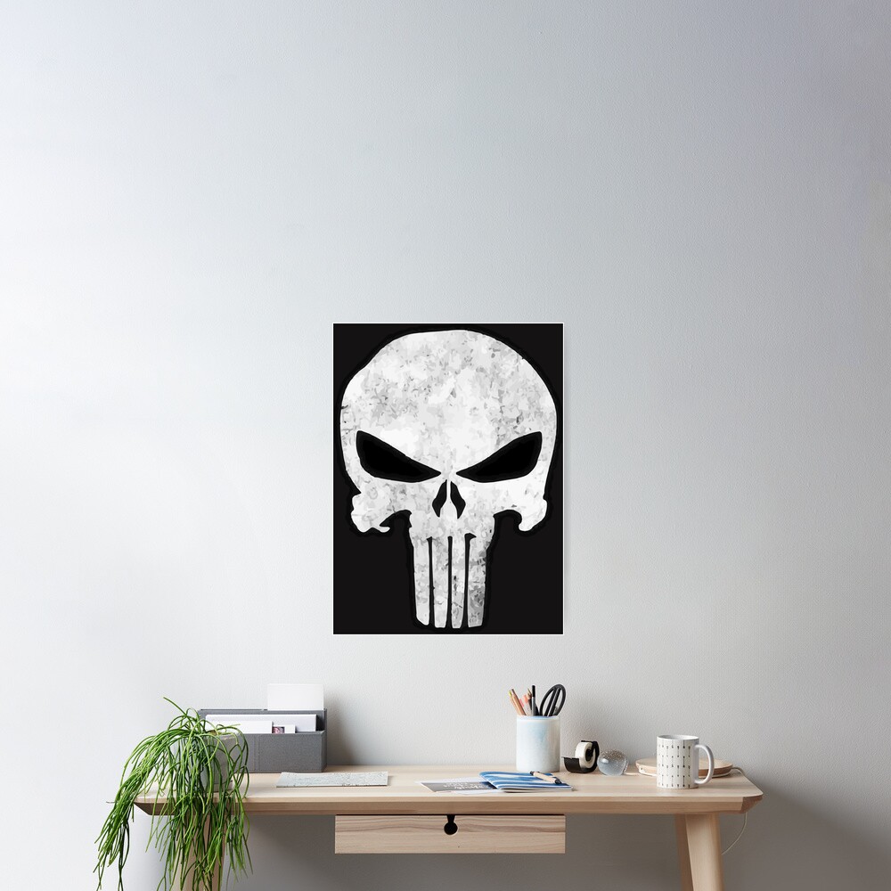 "COMIC SKULL" Poster for Sale by Bitxeja | Redbubble