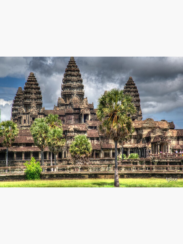"Angkor Wat Temple Cambodia" Sticker by tpixx | Redbubble