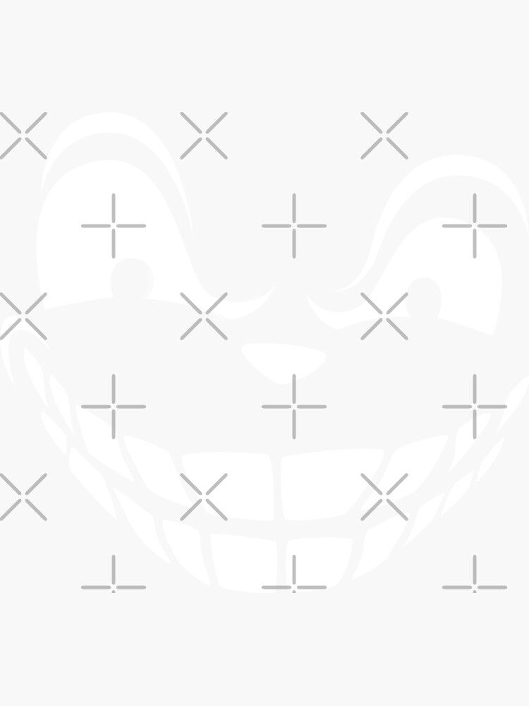 "ominous face expressions" Sticker by Monchid | Redbubble