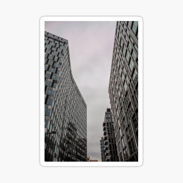 "Modern Architecture Skyscraper Building" Sticker for Sale by FetcuAnca ...