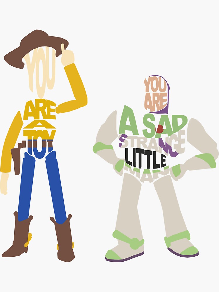 "Sad Strange Little Toy" Sticker for Sale by linalavonne | Redbubble