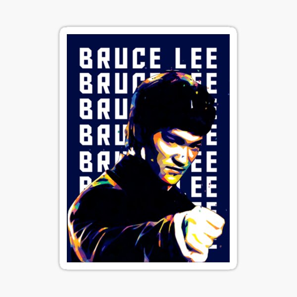 "Bruce-lee" Sticker for Sale by trongdung | Redbubble