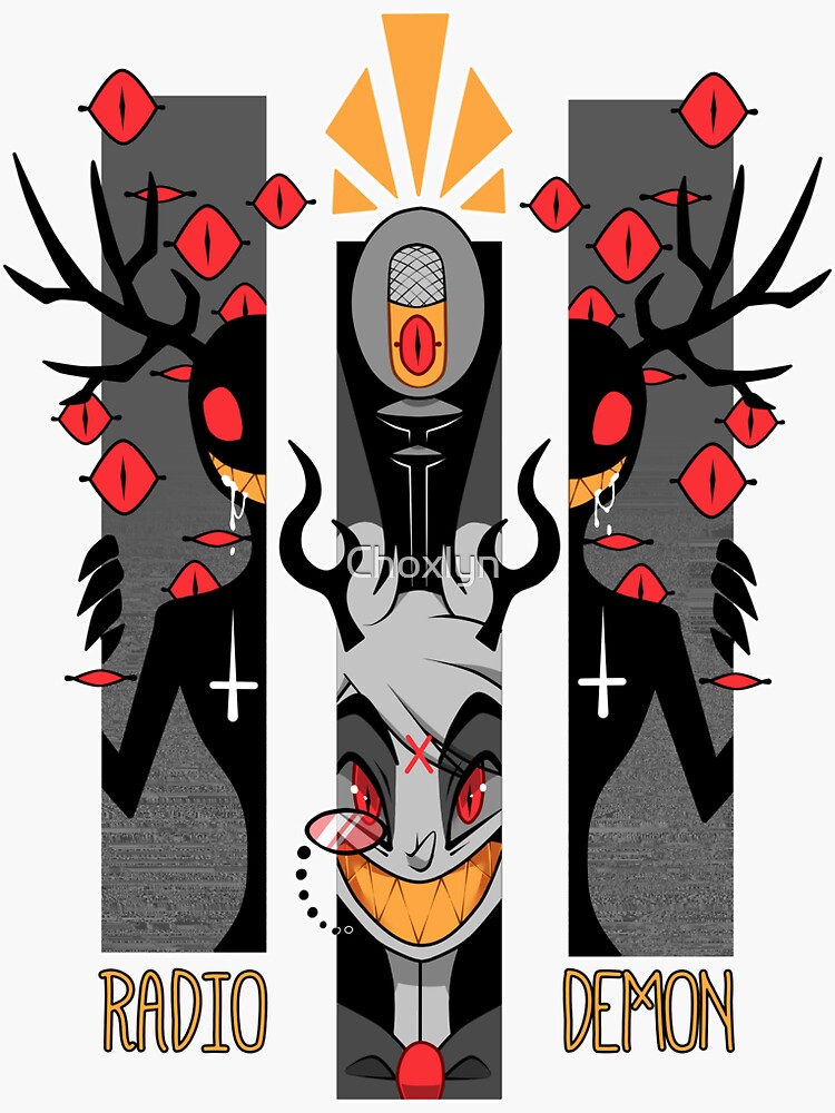 "Evil Inside" Sticker by Choxlyn | Redbubble