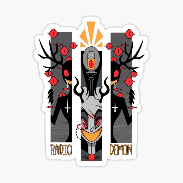 "Evil Inside" Sticker by Choxlyn | Redbubble