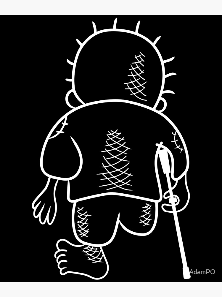 "Palestinian Handala Vector Drawing" Poster for Sale by AdamPO | Redbubble