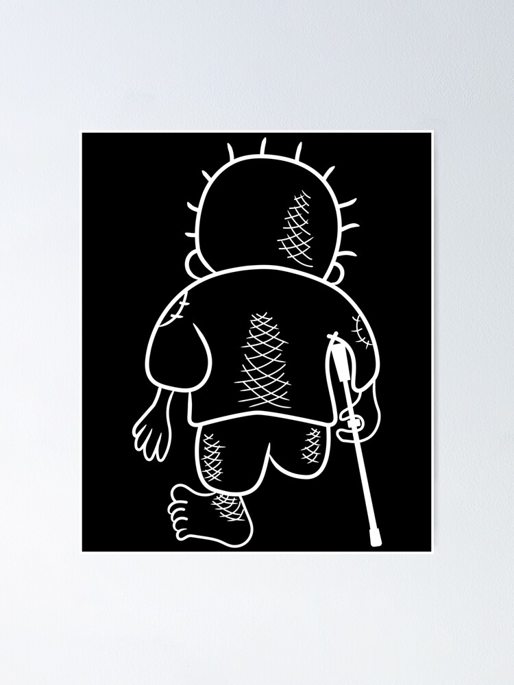 "Palestinian Handala Vector Drawing" Poster for Sale by AdamPO | Redbubble