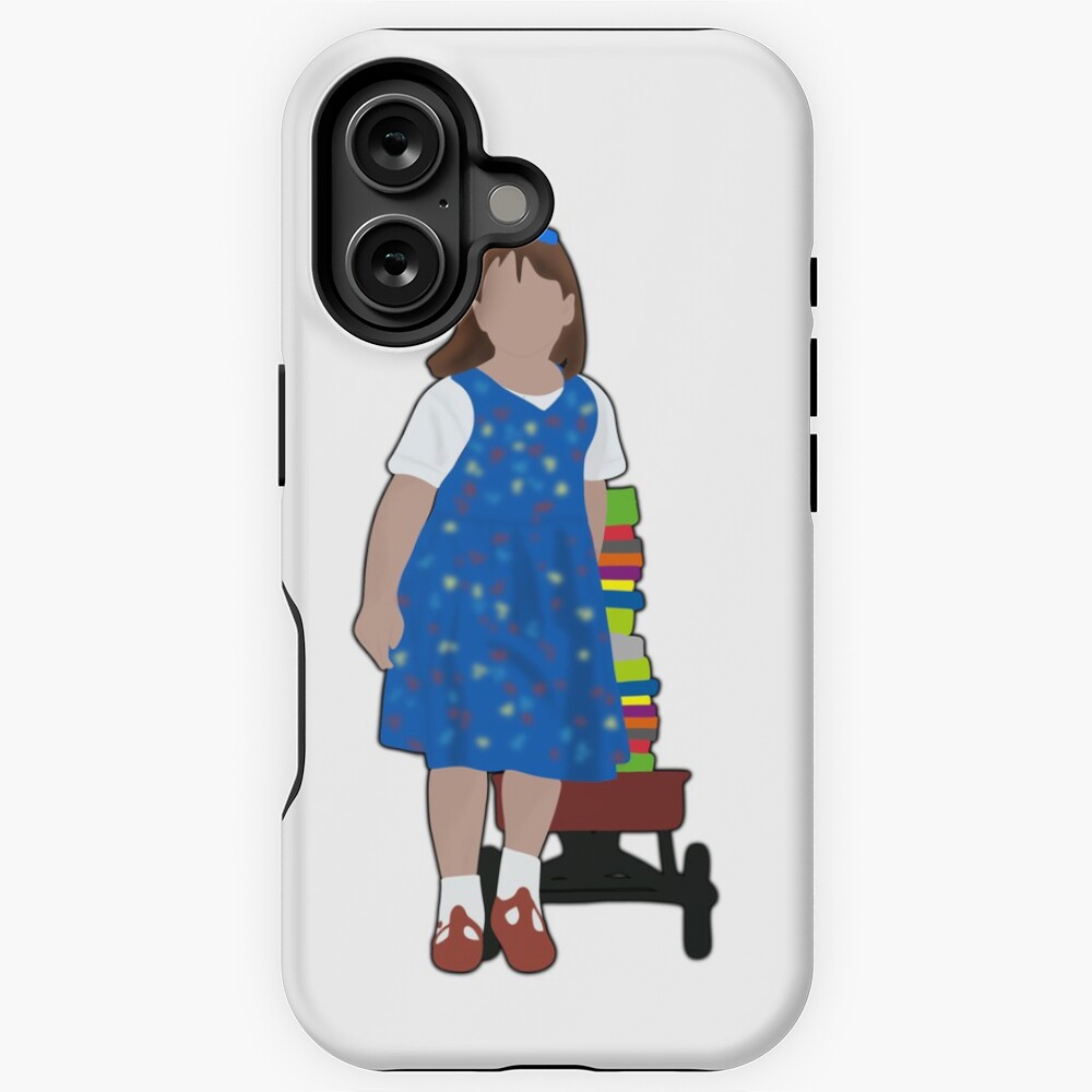 "Matilda Wormwood Wagon with Books" Sticker for Sale by pheebsdrawz ...