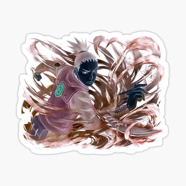 Shikamaru Manga Stickers | Redbubble