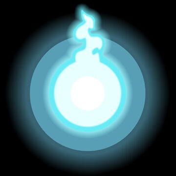 "Glowing Blue Soul" Poster for Sale by Melany Bermudez | Redbubble