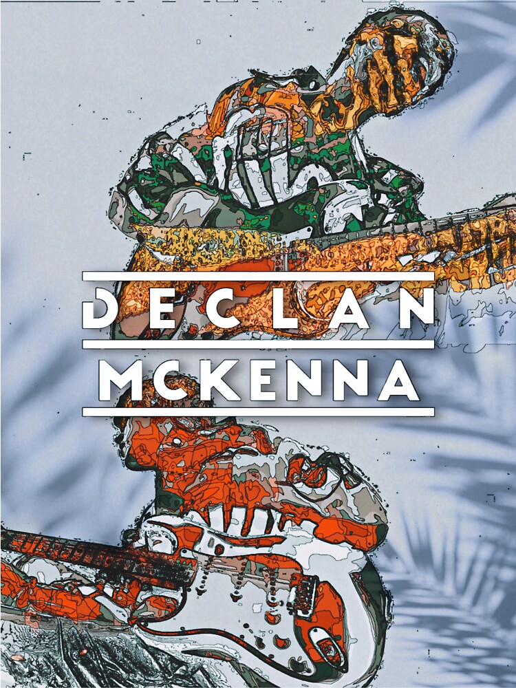 "Declan McKenna logo" Sticker for Sale by pIant-based | Redbubble