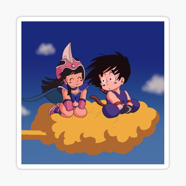 "KID GOKU NIMBUS" Sticker for Sale by JMC111 | Redbubble