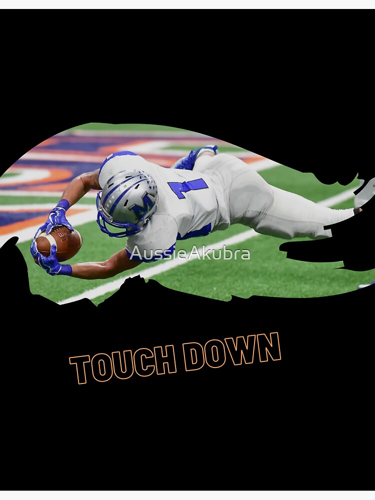 "touchdown" Sticker for Sale by AussieAkubra | Redbubble