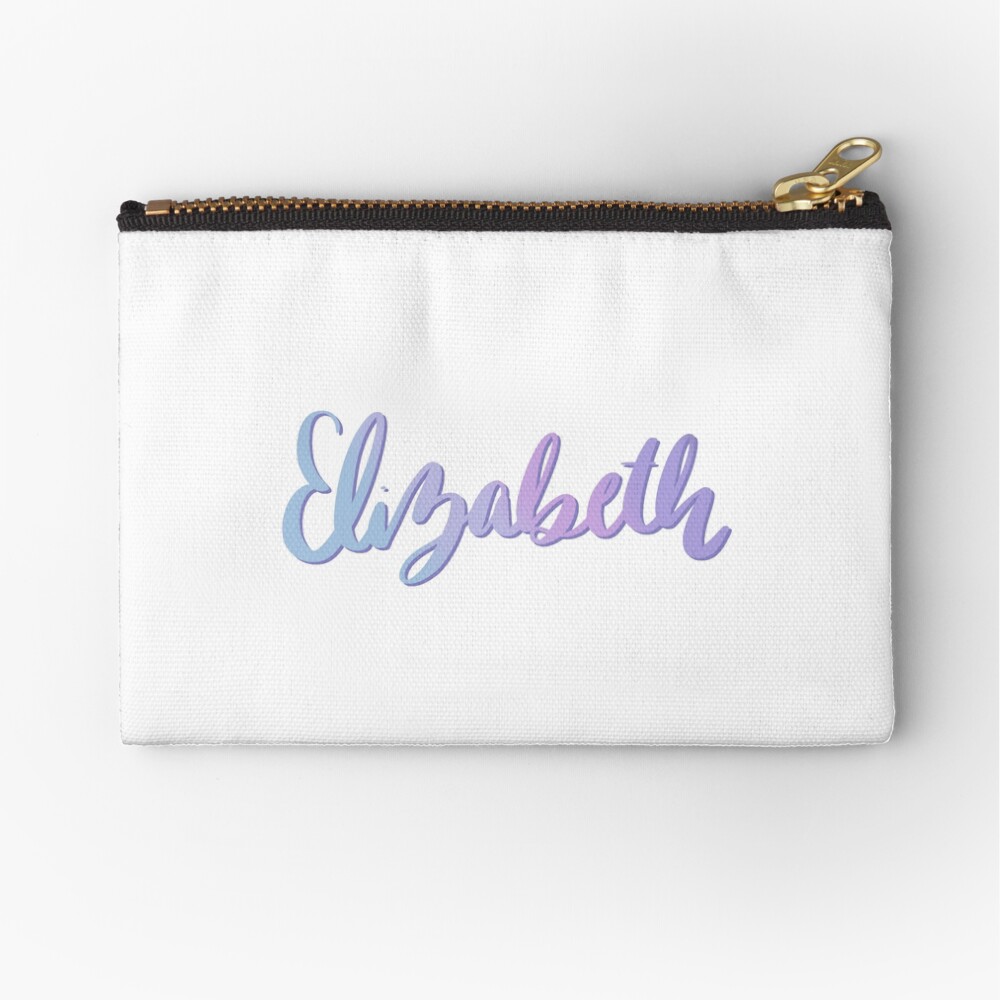 "Elizabeth cursive" Sticker for Sale by daisywaid | Redbubble