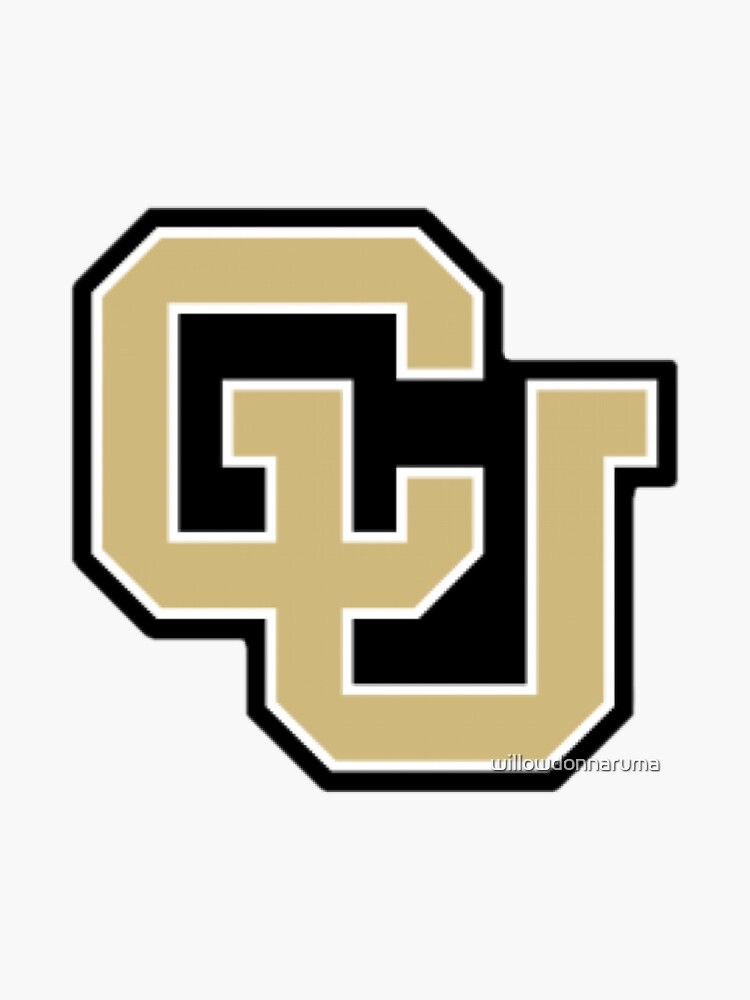 "Colorado Boulder Logo" Sticker by willowdonnaruma | Redbubble