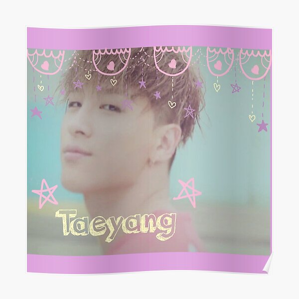 "Taeyang ~ Big Bang" Poster by bandreaNRG | Redbubble