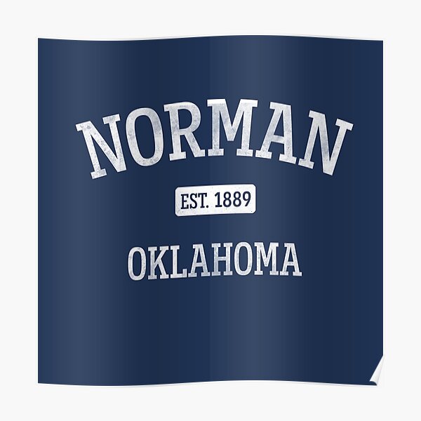 Norman Oklahoma Posters | Redbubble