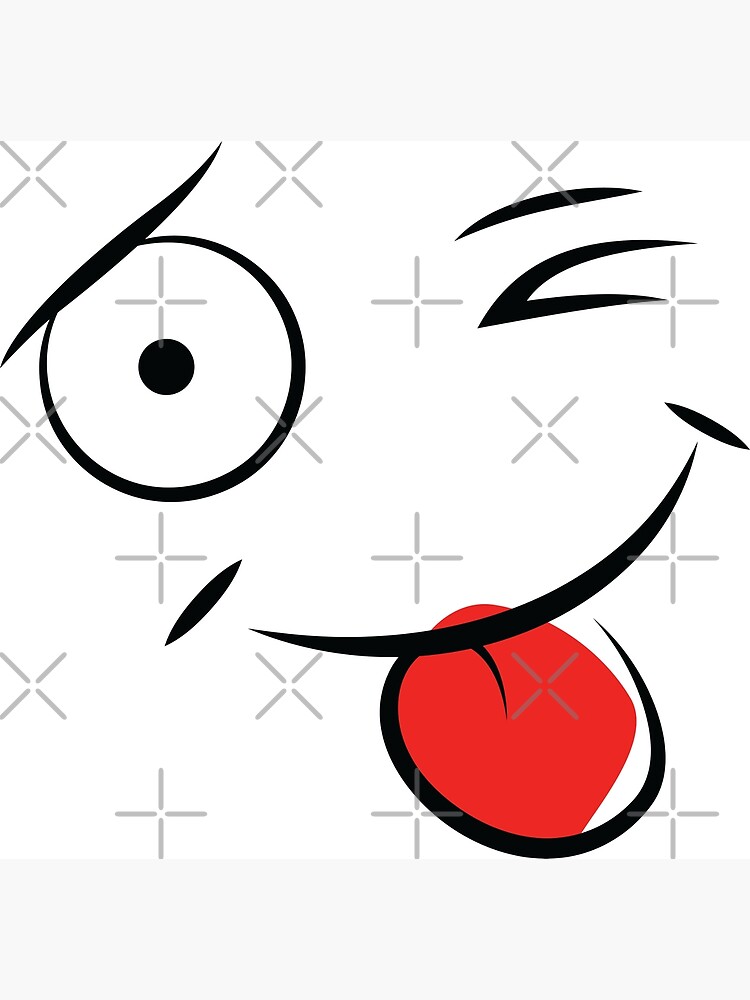 "Winking Face, Winking Smiling Face" Art Print for Sale by 4AllTimes ...