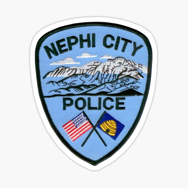 "Nephi City Police Department" Sticker for Sale by lawrencebaird ...