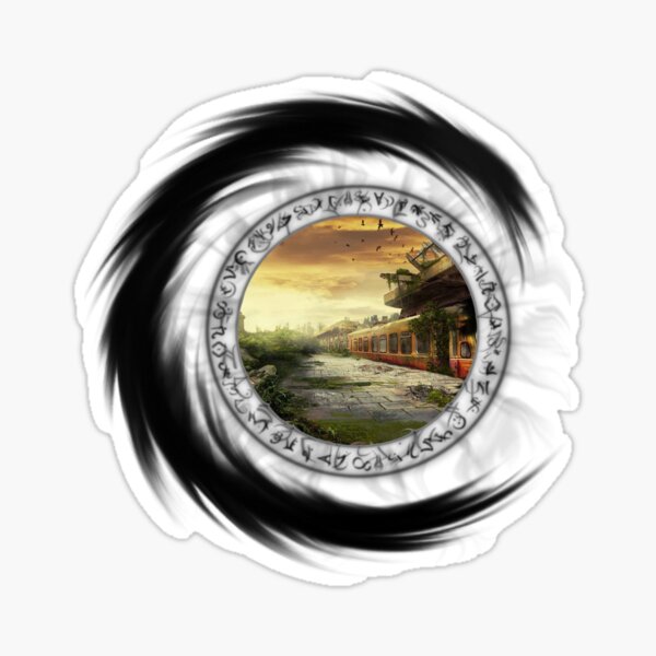 "portal" Sticker by Katana11 | Redbubble