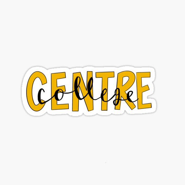 "Centre College " Sticker for Sale by laurenj06 | Redbubble