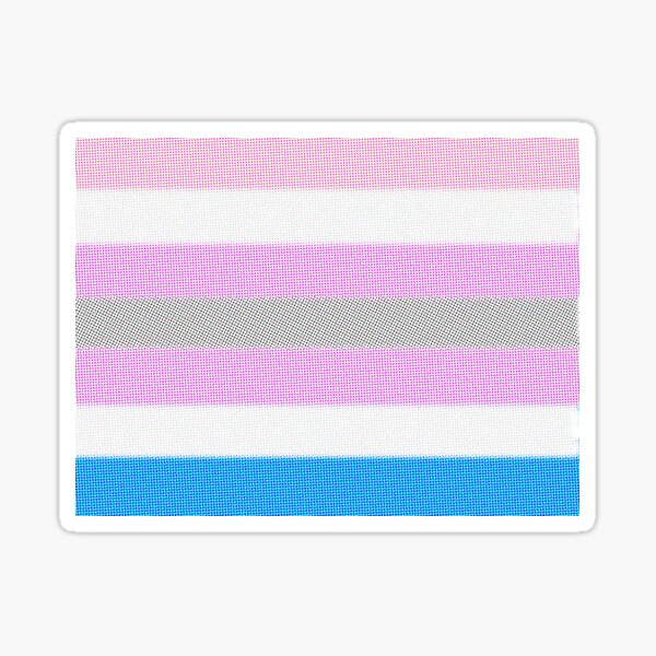 "Dotted Intergender Pride" Sticker for Sale by KeidiLogan | Redbubble
