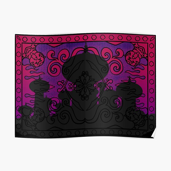 "Castle and Magic Carpet" Poster by PlutoStudio66 | Redbubble