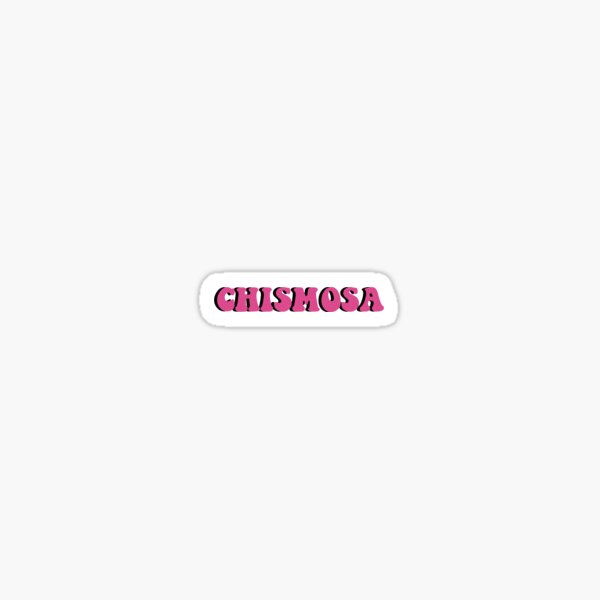 "chismosa" Sticker for Sale by gisellealv05 | Redbubble