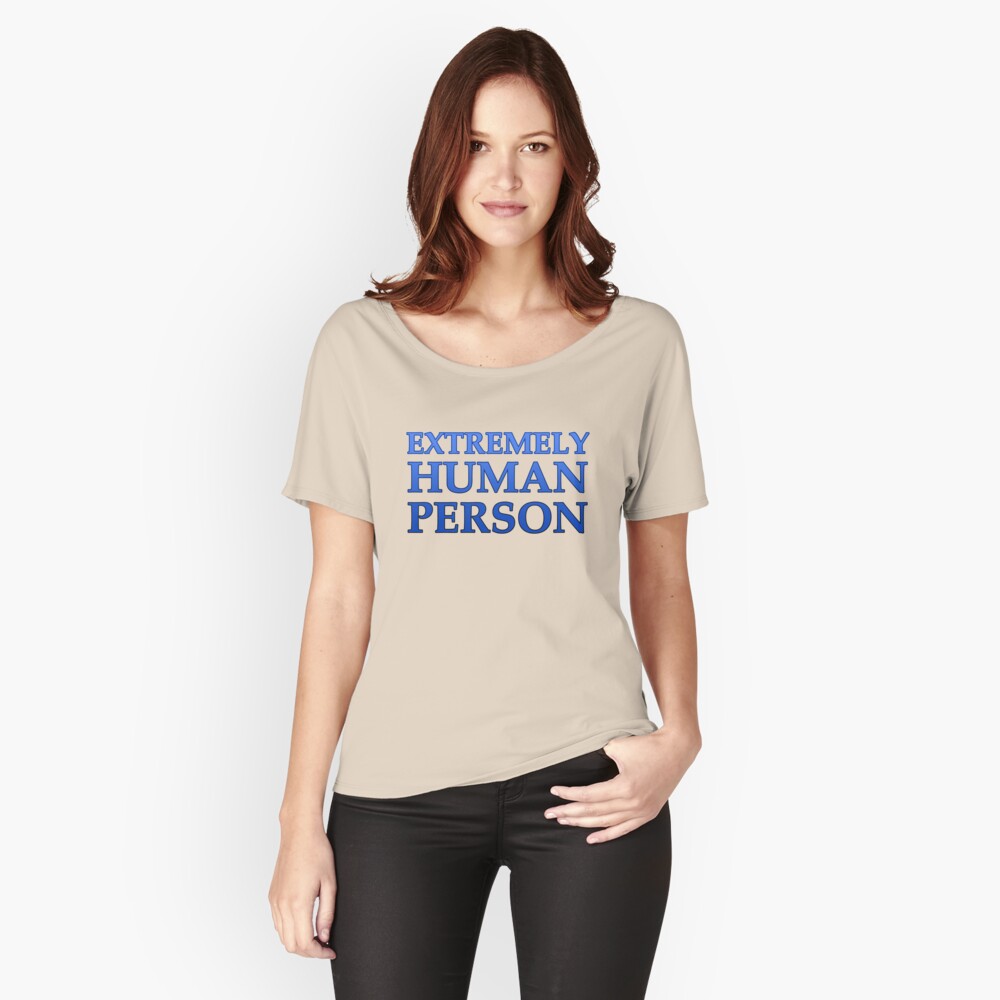 "Extremely Human Person" Essential T-Shirt for Sale by OSPYouTube ...